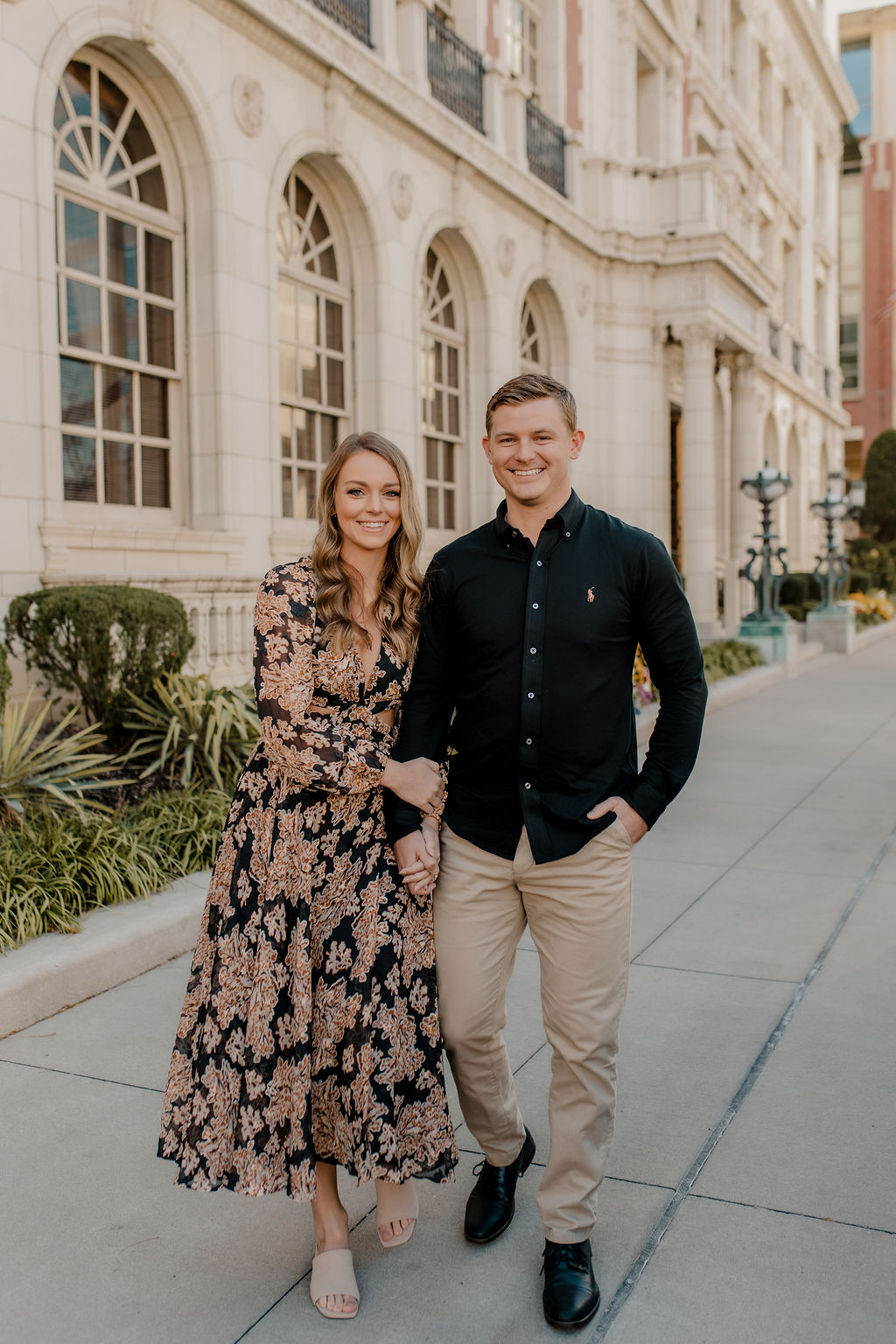 Fall Engagement Photos in Kansas City